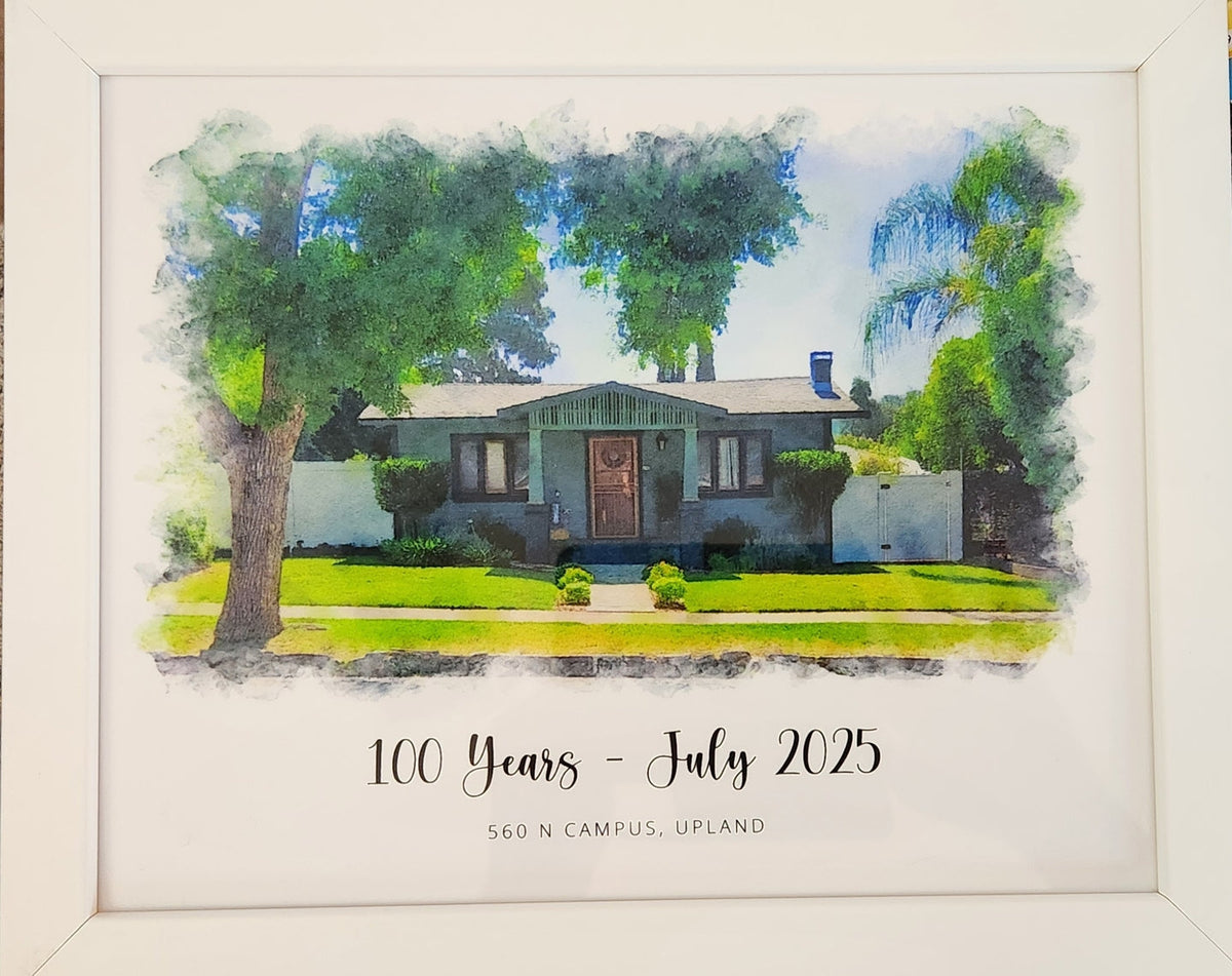 How to Turn Photos Into Paintings for Stunning House Portrait Art ...
