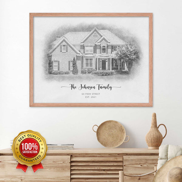 Create Your Custom House Portrait – Welham & Co