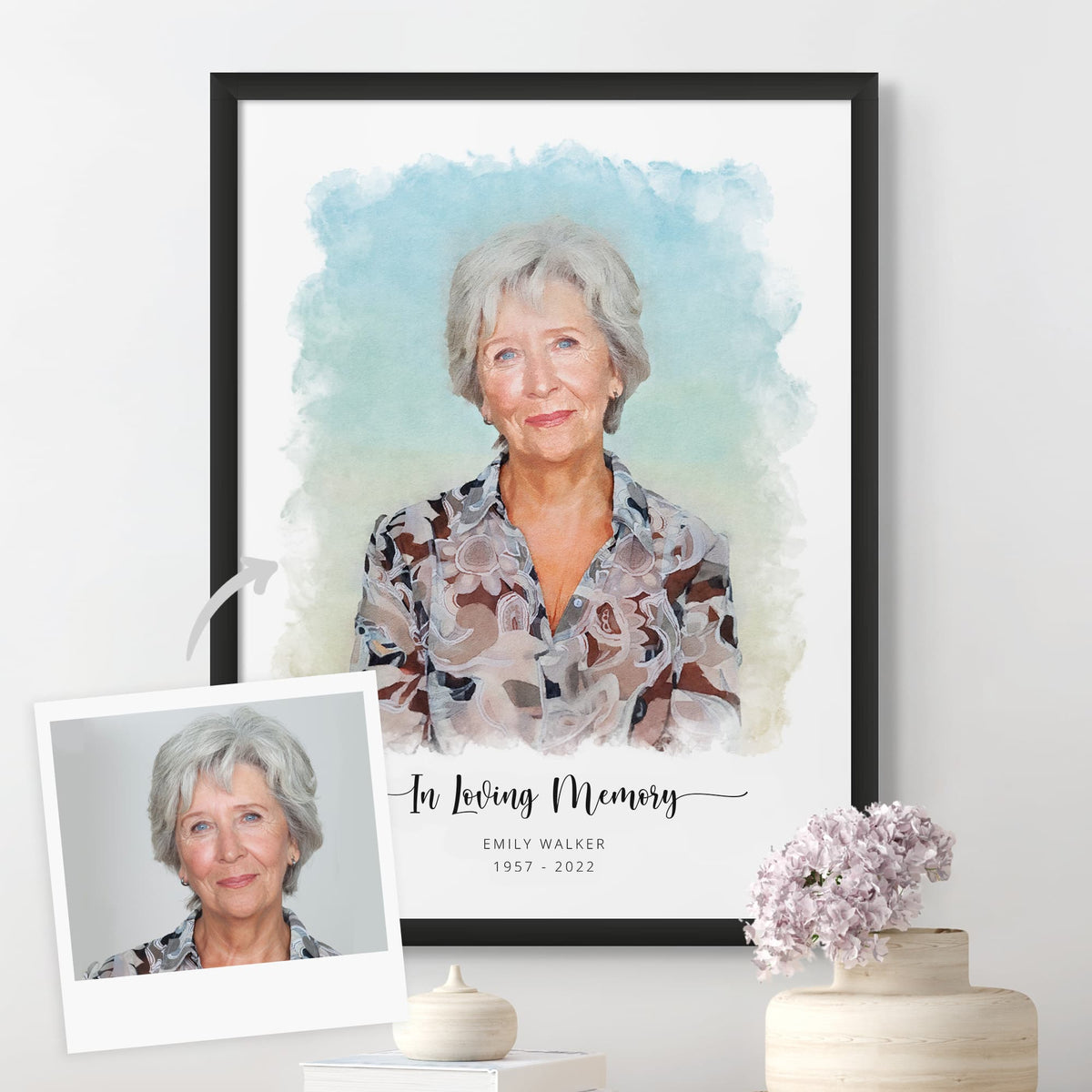 Create Your Custom Memorial Portrait Painting – Welham & Co
