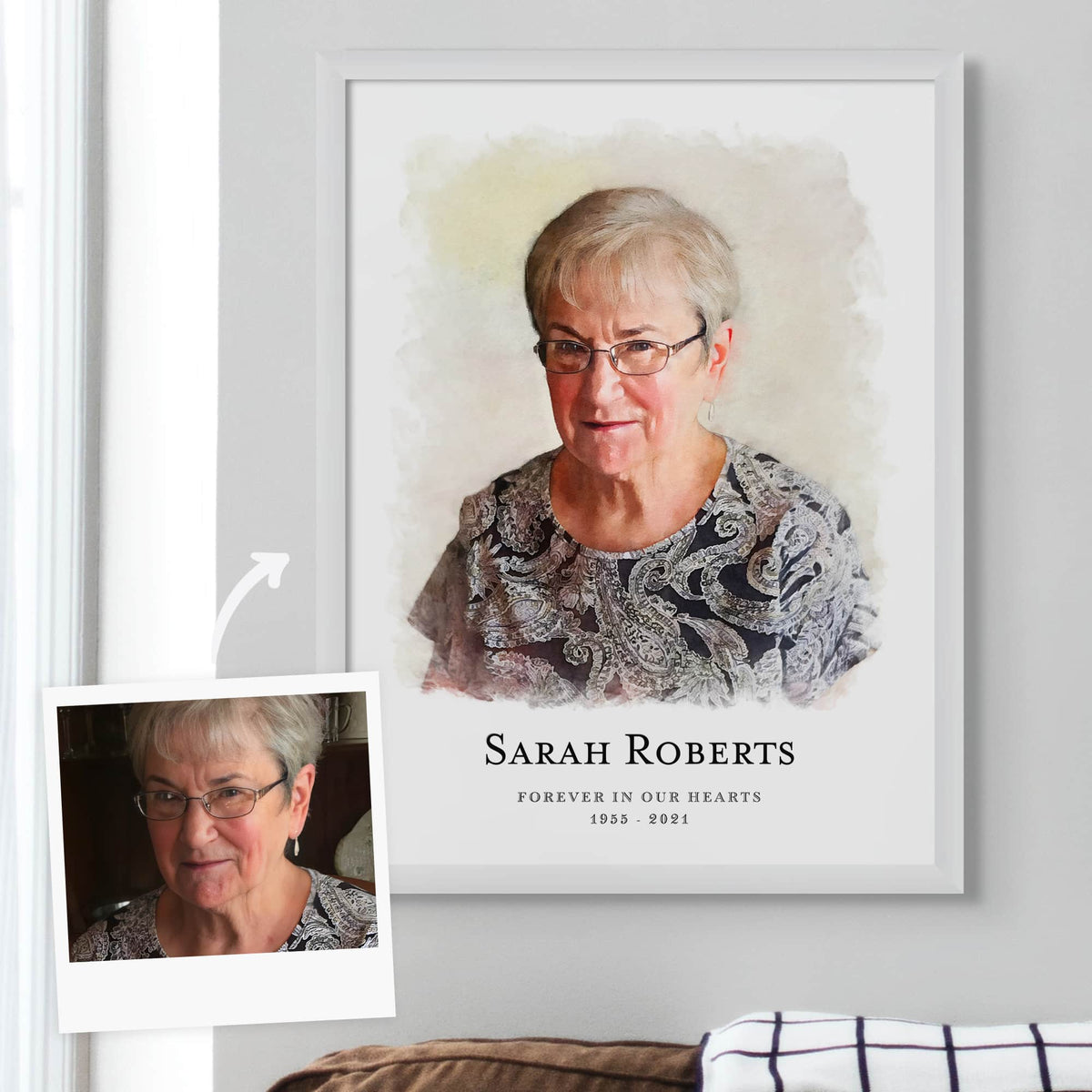 Create Your Custom Memorial Portrait Painting – Welham & Co